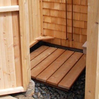 Outdoor Shower Enclosure | Cedar Showers Kits | Outdoor Company